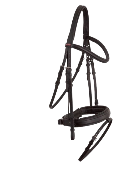 Rowland Black Leather Cabezada de Trabajo (Working Bridle) - Rowland ...